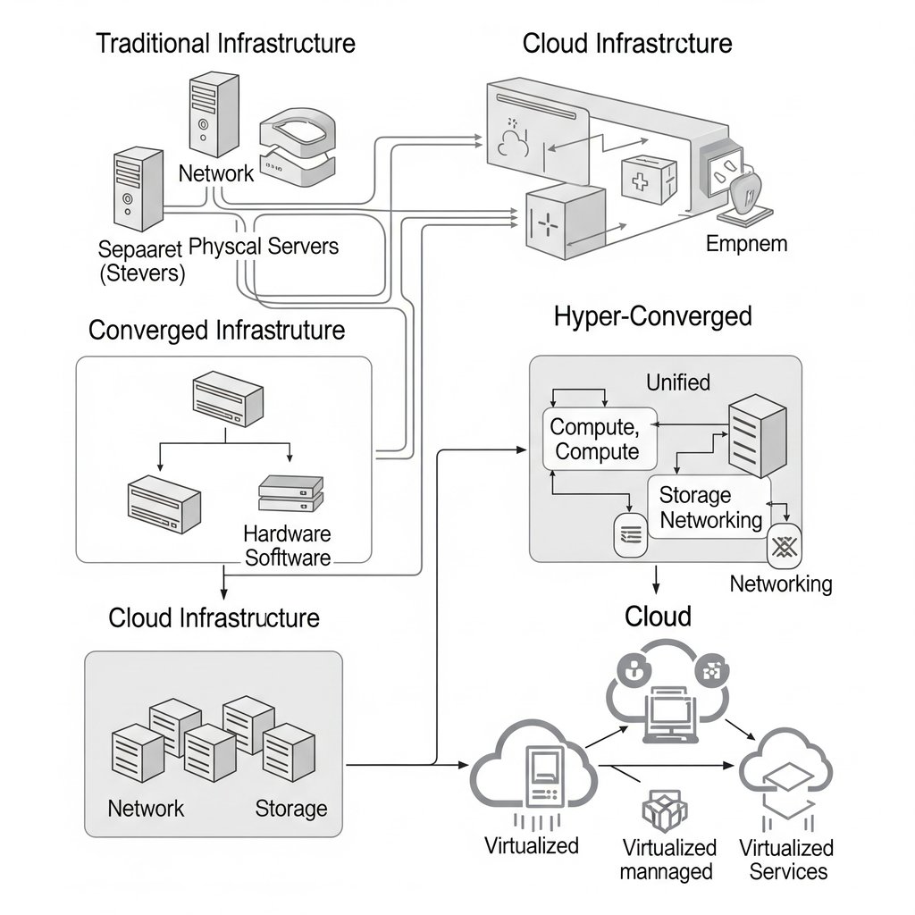 3-Tier Architecture vs Hyper-Converged Infrastructure (HCI)